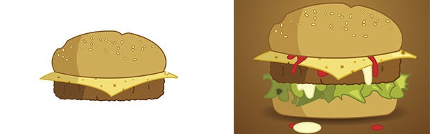 How To Draw A Delicious Burger | Creative Nerds