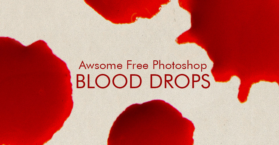 Gory Blood Photoshop Free Brush Set | Creative Nerds