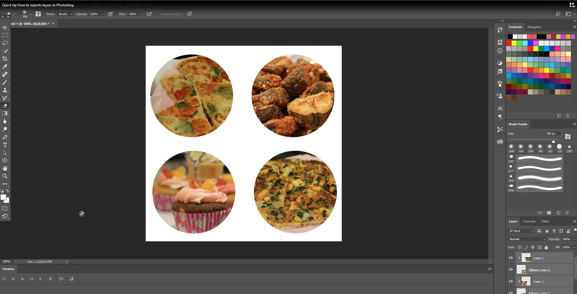 Quick tip: A fast way to export layers within Photoshop | Creative Nerds