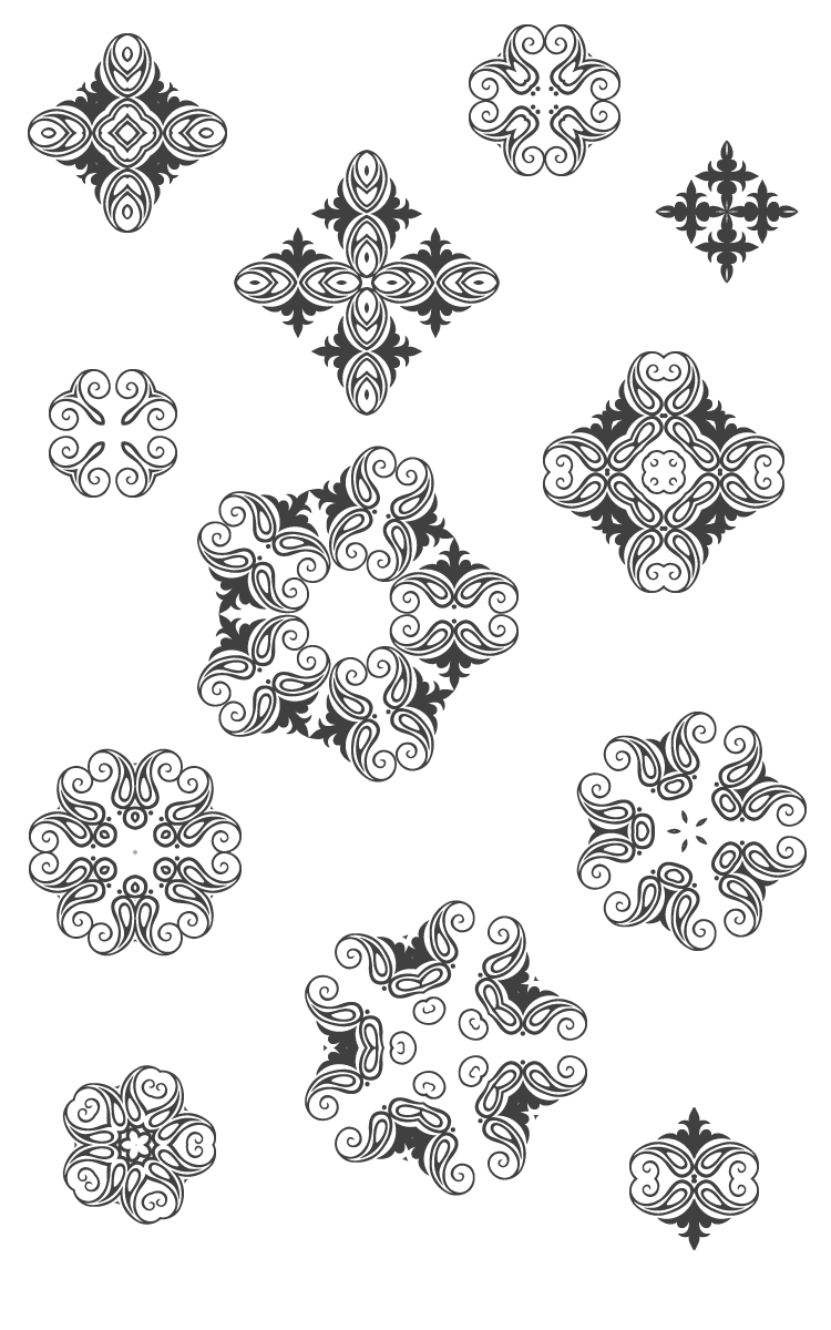 14 unique decorative vector elements Edition 20 | Creative Nerds