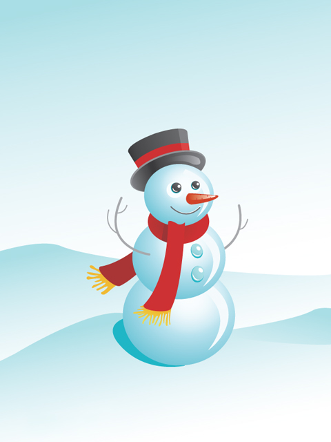 How to draw a funny snowman in Illustrator | Creative Nerds